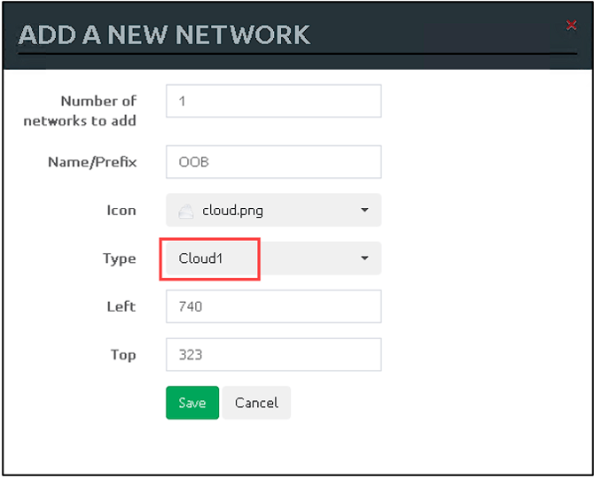 EVE-NG OOB ACCESS ( Use of Cloud1 network)